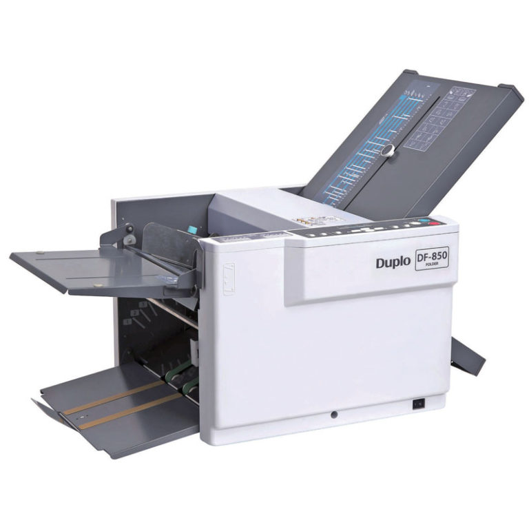 Duplo DF-850 Tabletop Paper Folding Machine - AfterPrint Ltd