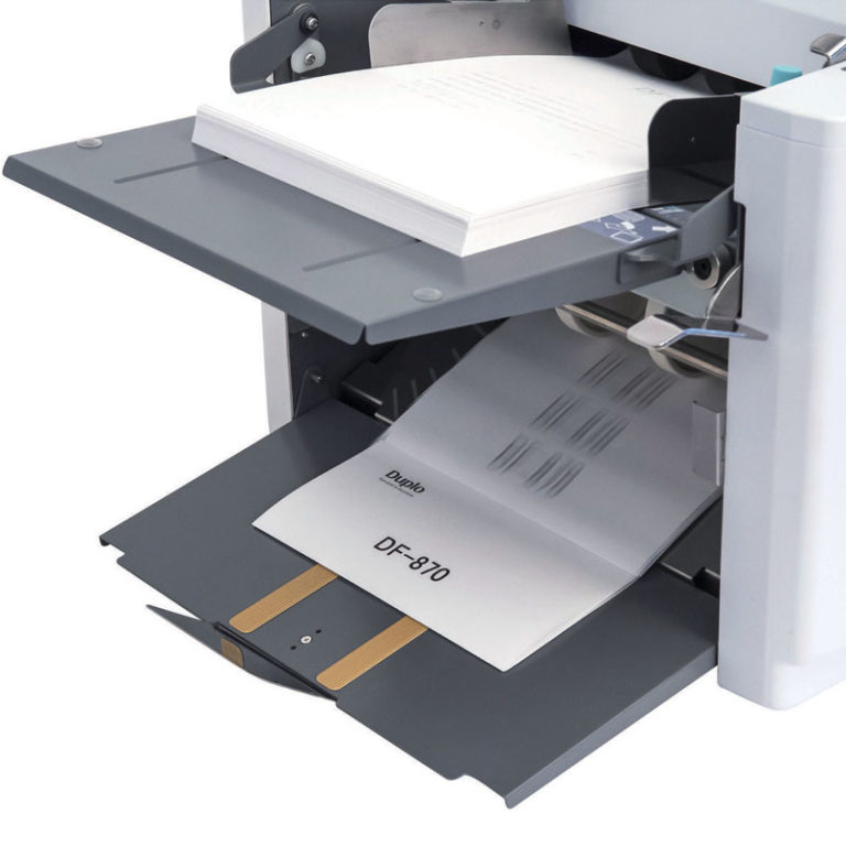Duplo DF-870 Tabletop Paper Folding Machine - AfterPrint Ltd